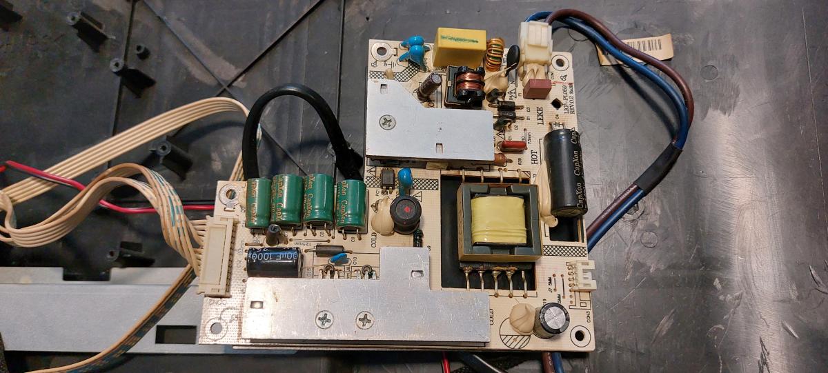 POWER BOARD ,LKP-PL059,REV.0.2, от телевизор Blaupunkt MODEL ...